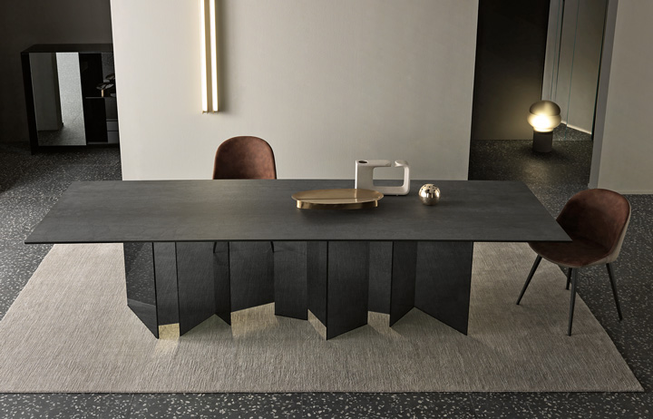Metropolis Dining Table by Tonelli Design