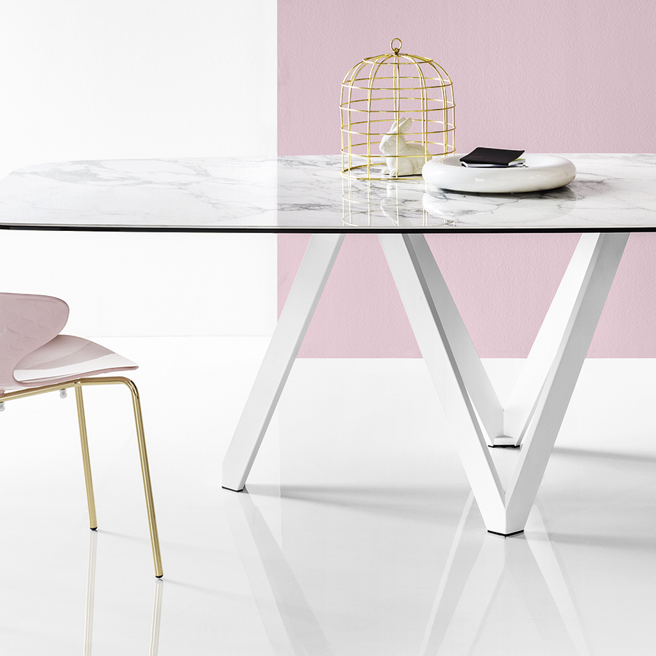 CS4092-FB Cartesio Dining Table by Calligaris