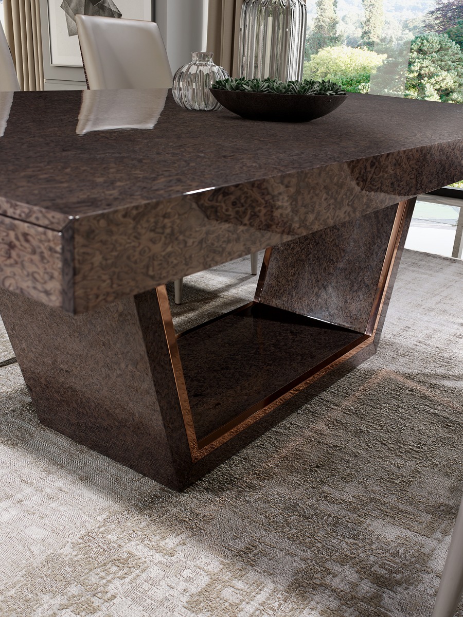 Aria Extension Dining Table by Planum Furniture