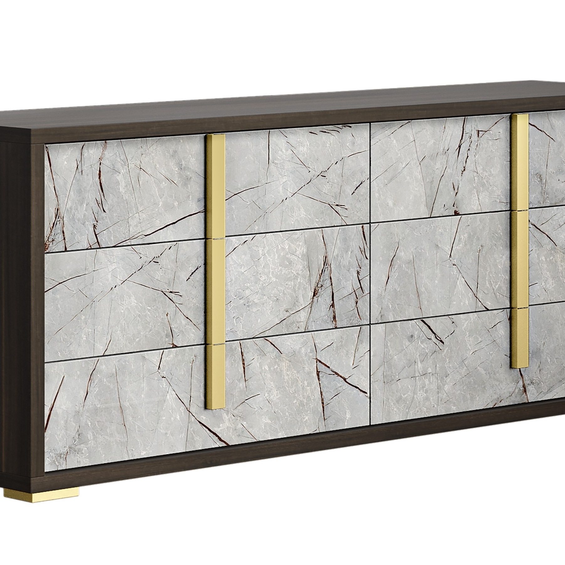 Travertine Dresser by J&M