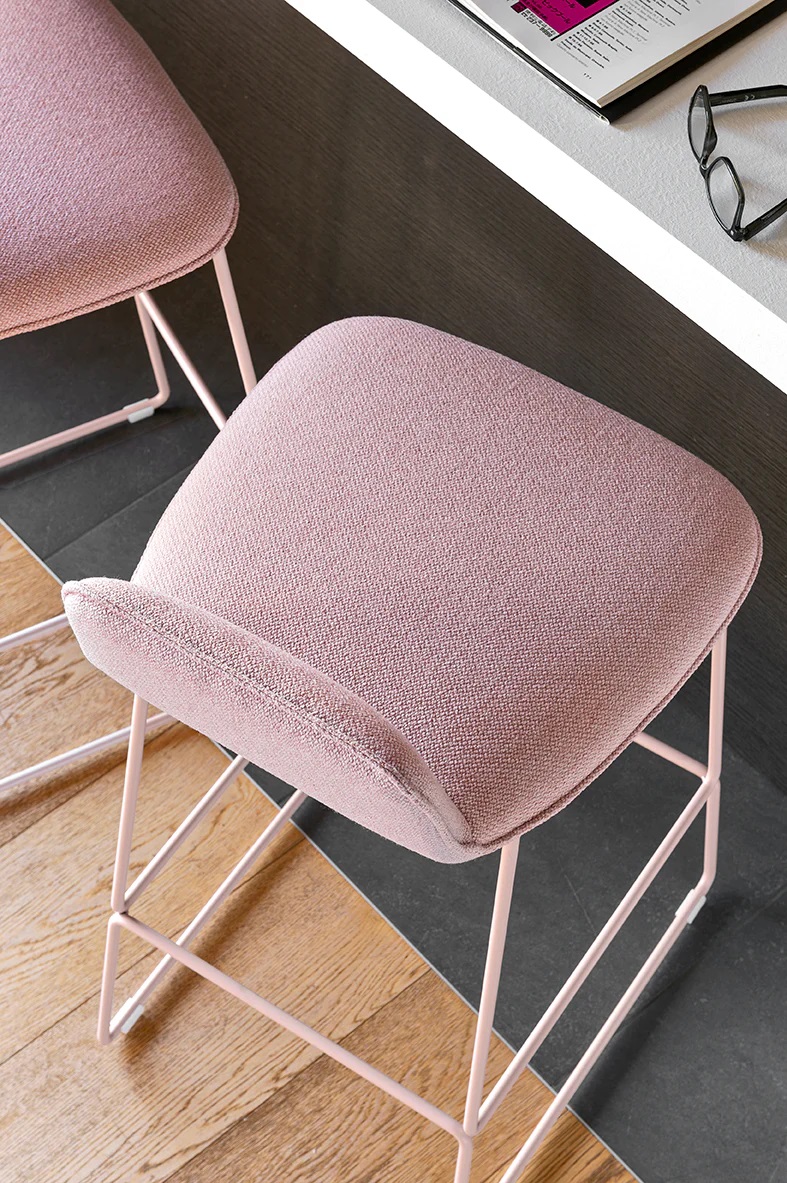 CB2108-A Riley Soft Bar Stool by Connubia