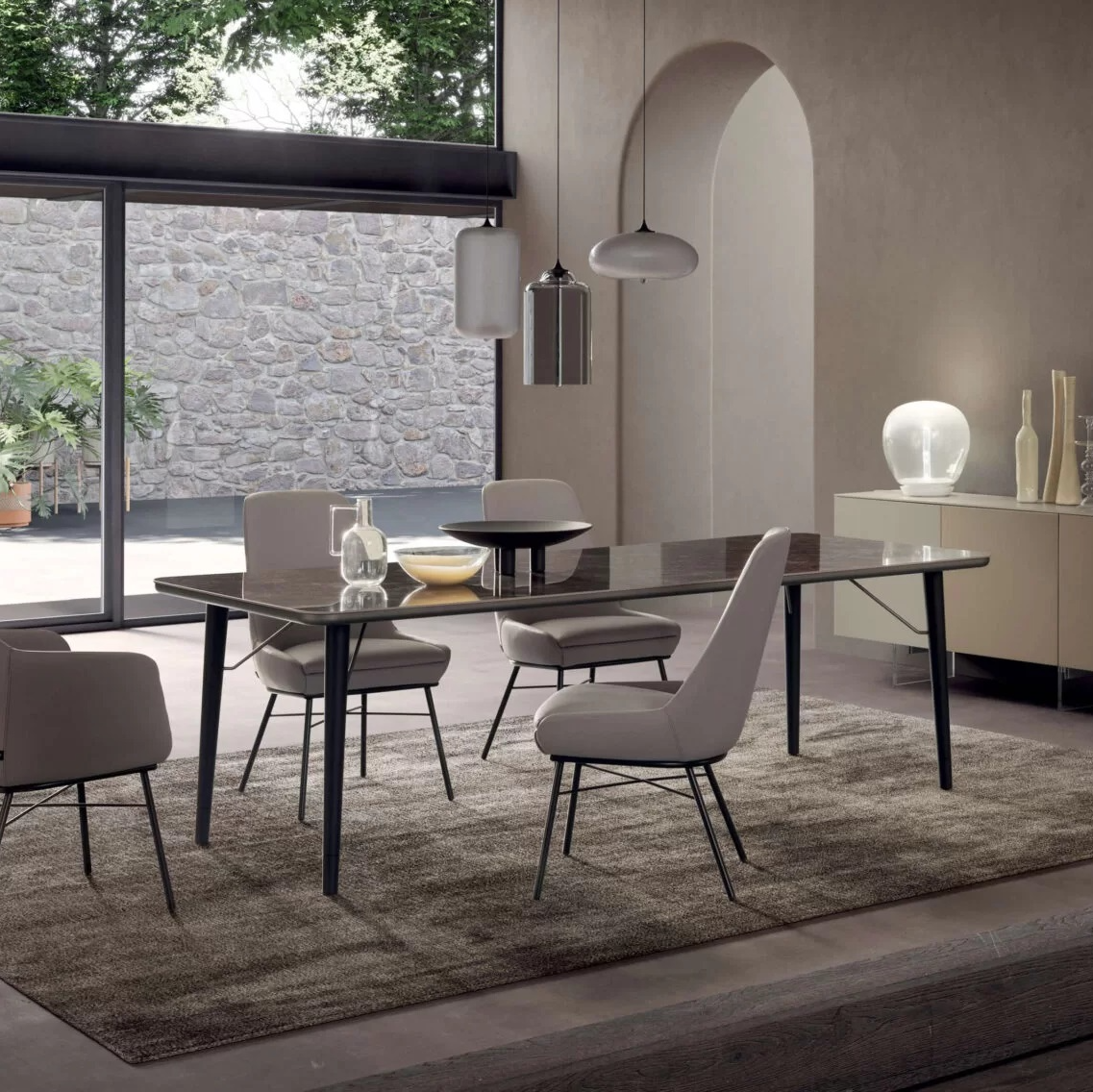 New Merge Dining Table by Presotto