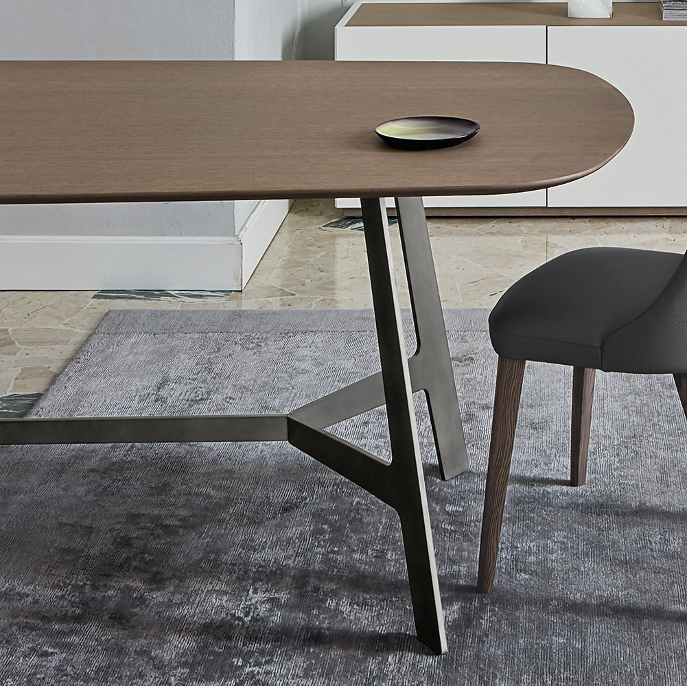 Vertigo Wood Dining Table by San Giacomo